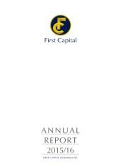 First Capital Holdings – Annual Report – First Capital Holdings PLC